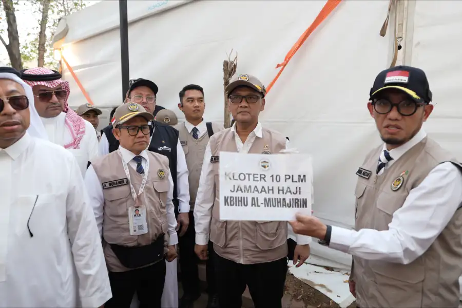 Pasang Sistem Label By Name di Tenda Arafah, Kemenhaj Larang KBIHU ...